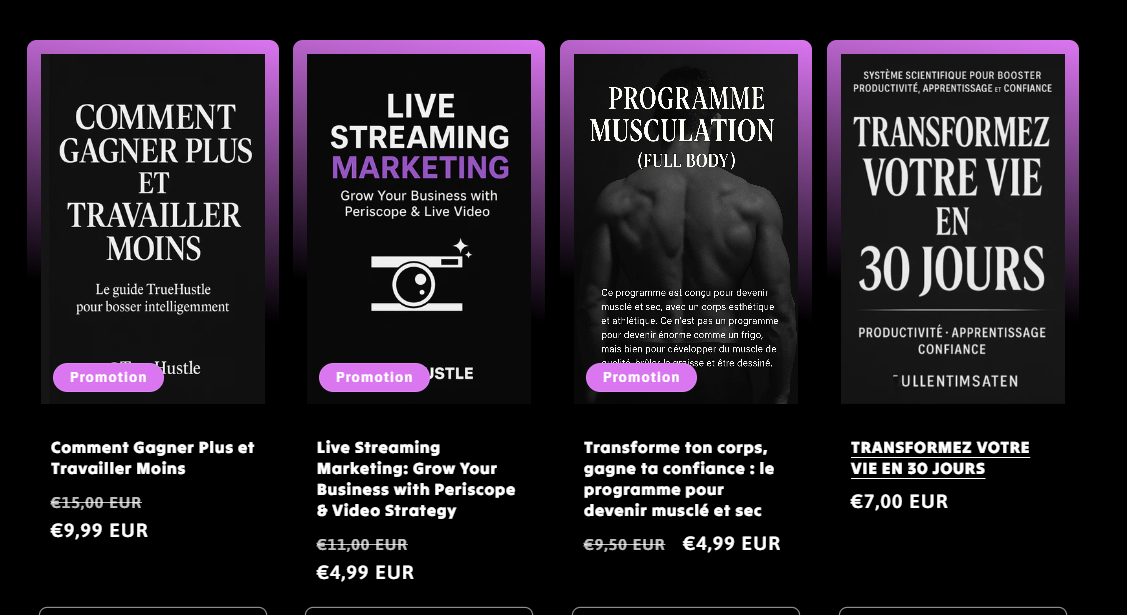 True Hustle | Ebooks Motivation, Business & Fitness